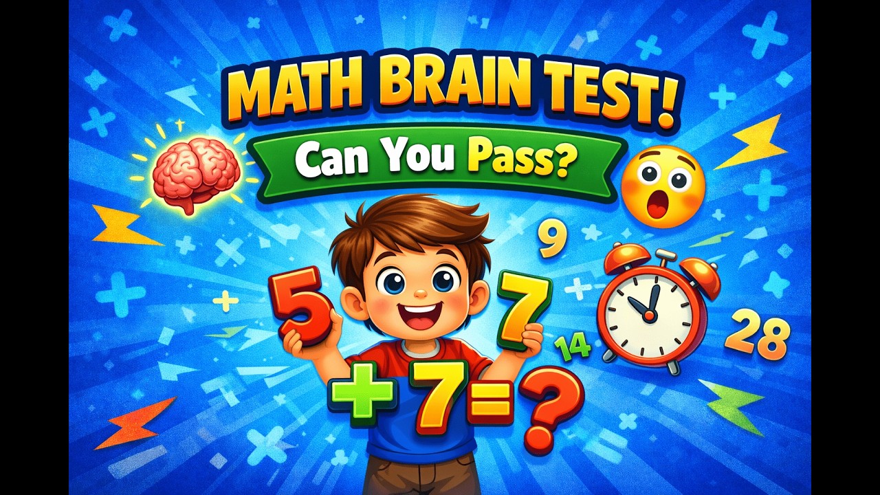 Brain Boosting Math Quiz! 🧠 Addition Practice for Kids 1–100 - YouTube