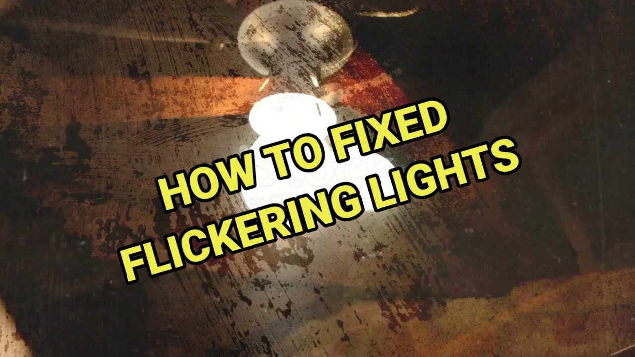 WHY DO LIGHTS FLICKER ?HERE'S HOW TO FIX IT #flickeringlights #electricalissues #homeimprovement ...