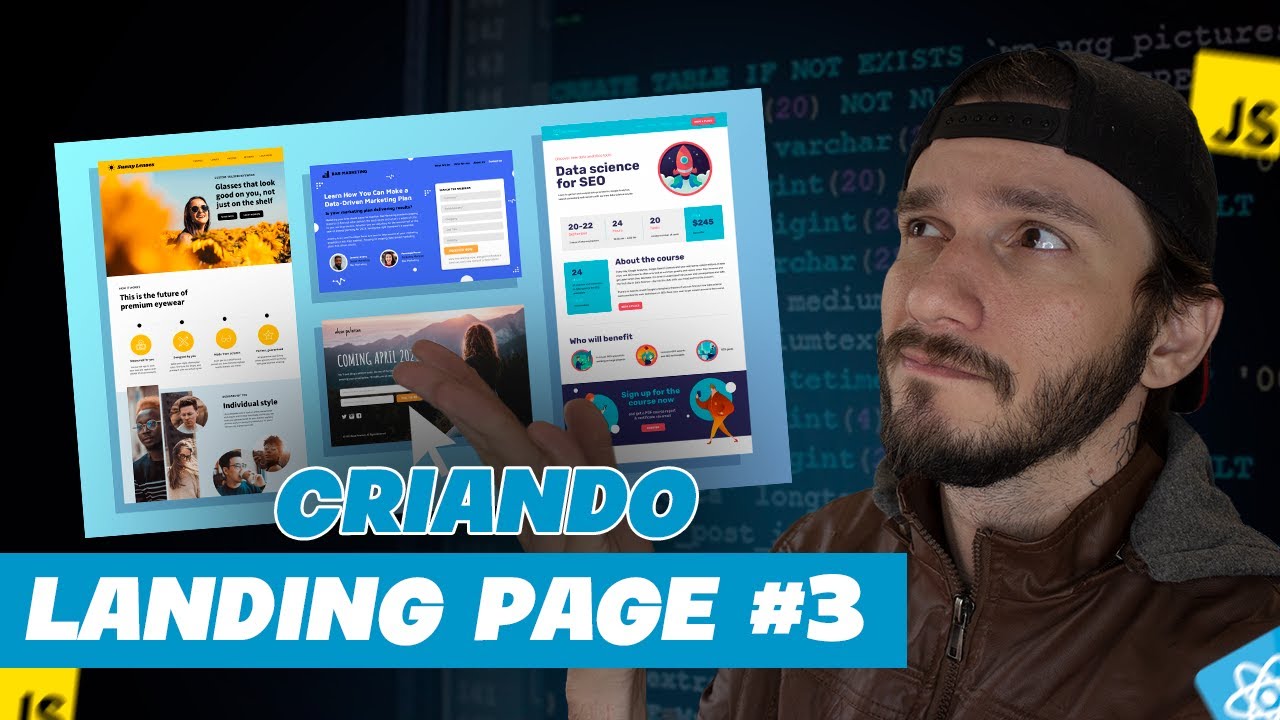 Criando Landing Page 3 Youtube