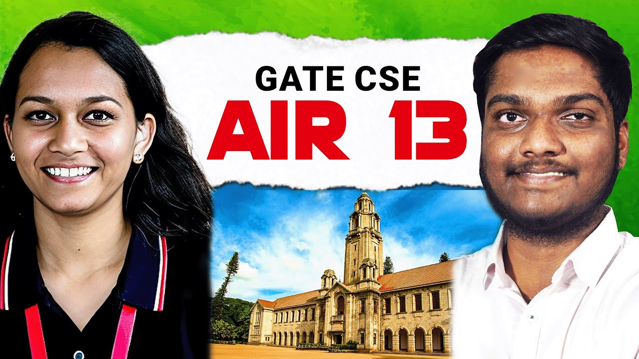 How she secured AIR 13 in GATE CSE 2023 ft.@AnjaliChauhan - YouTube