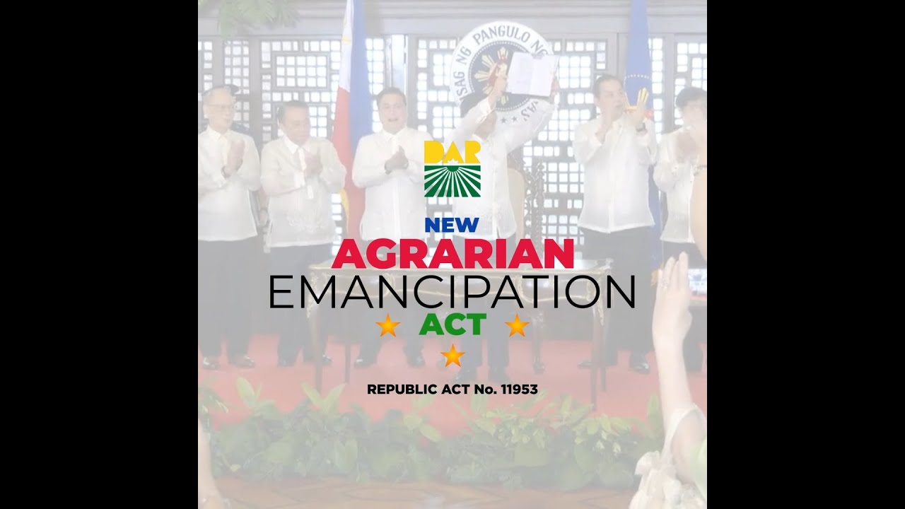 New Agrarian Emancipation Act (NAEA) 2 - YouTube