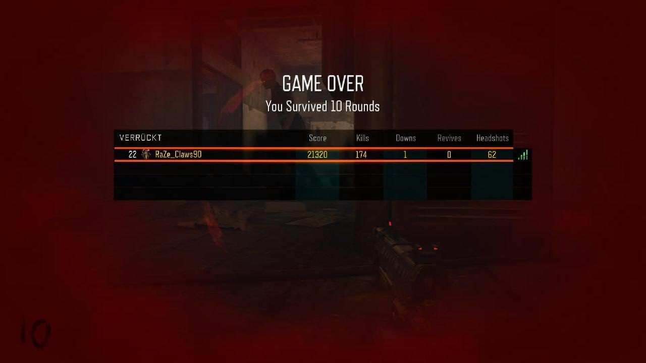 Black ops 3 first room round 10 - YouTube