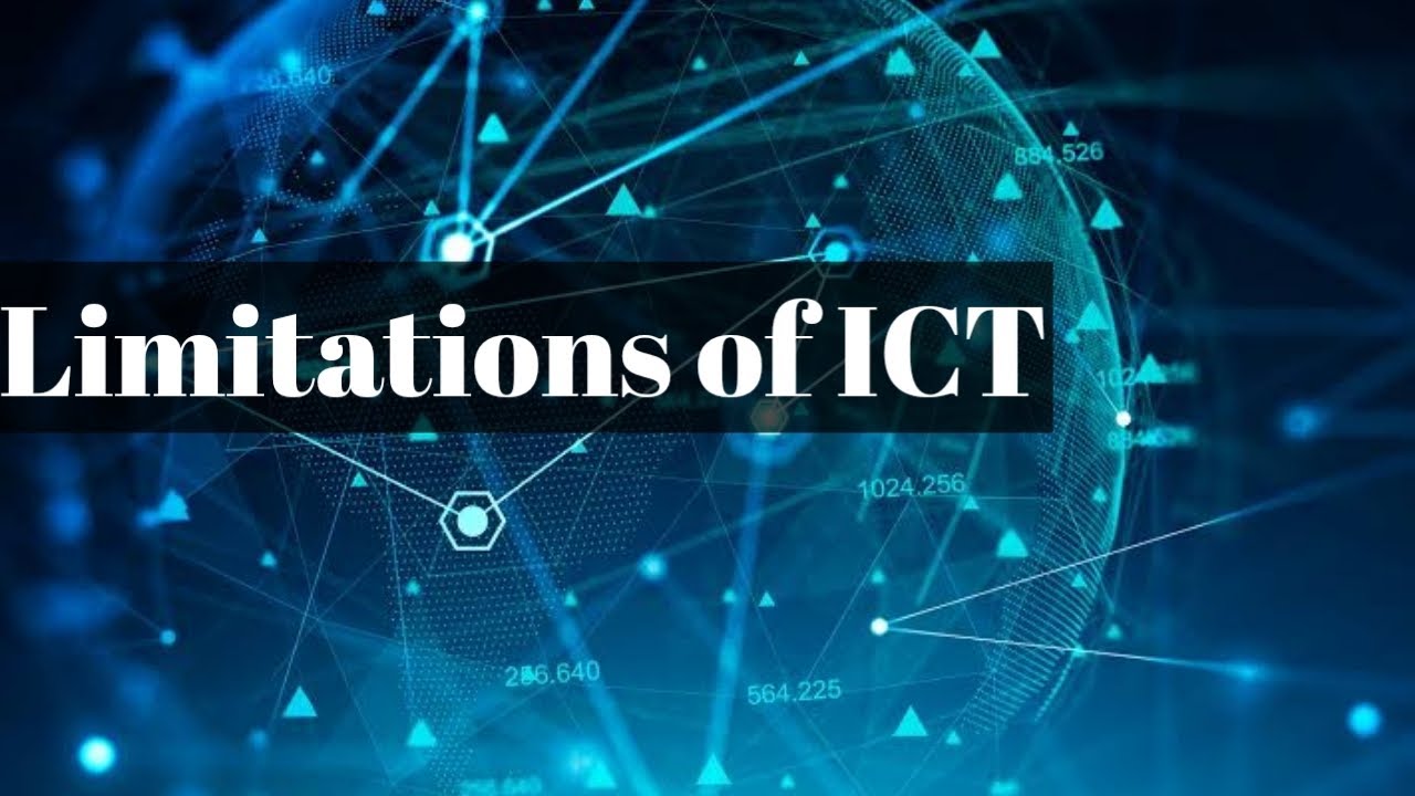 Limitations of ICT - YouTube