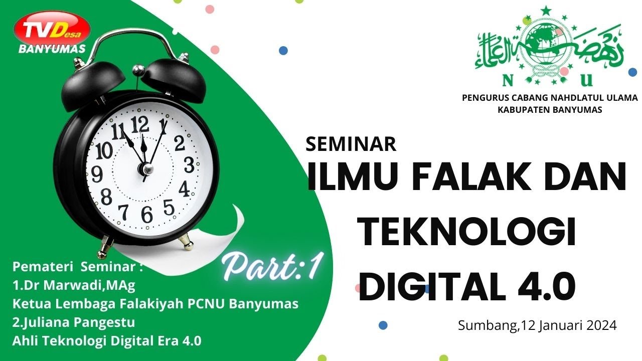 Seminar Ilmu Falak dan Teknologi Digital 4.0 Part.1 #KabarDESA - YouTube