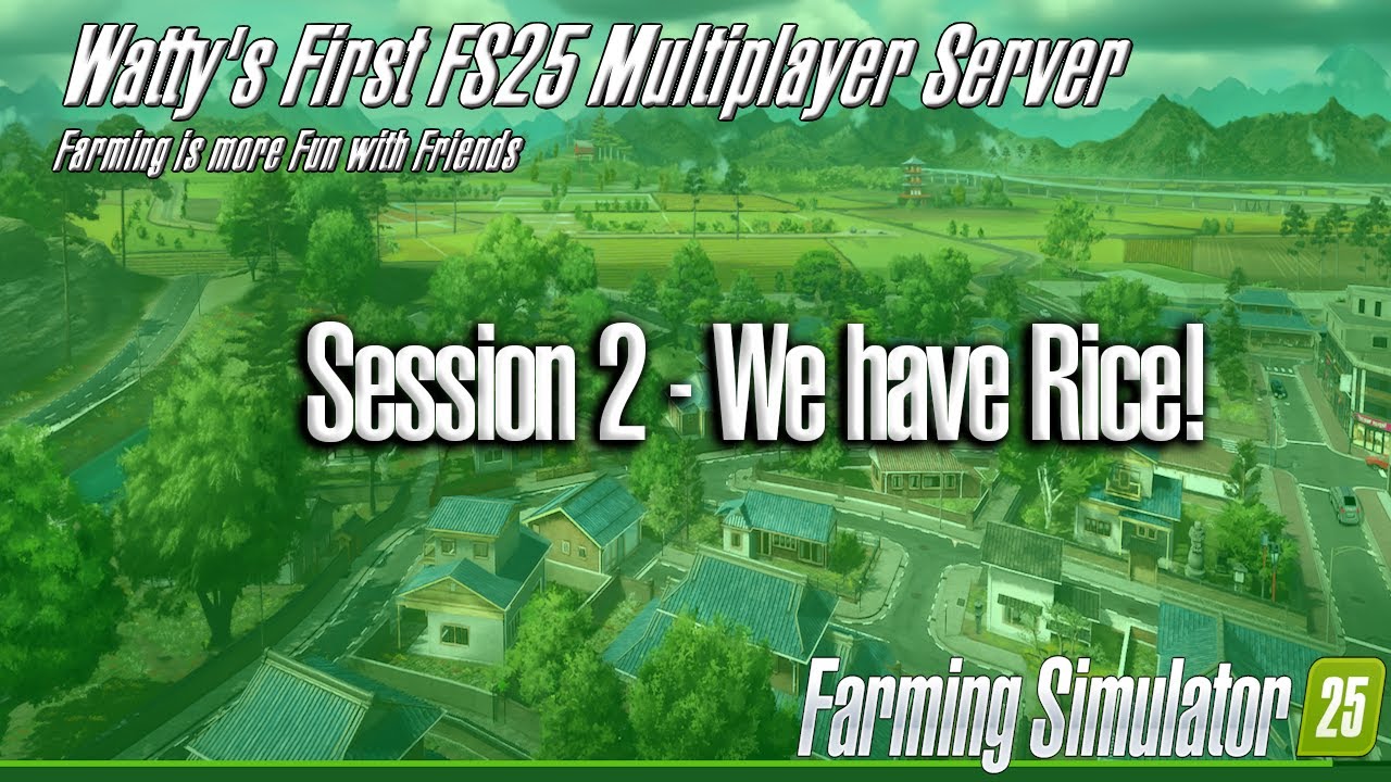 Second Multiplayer Session on Hutan Pantai in Farming Simulator 25 ...