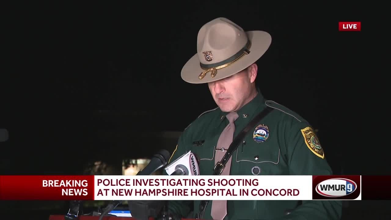 Col. Mark Hall gives update about New Hampshire Hospital shooting - YouTube
