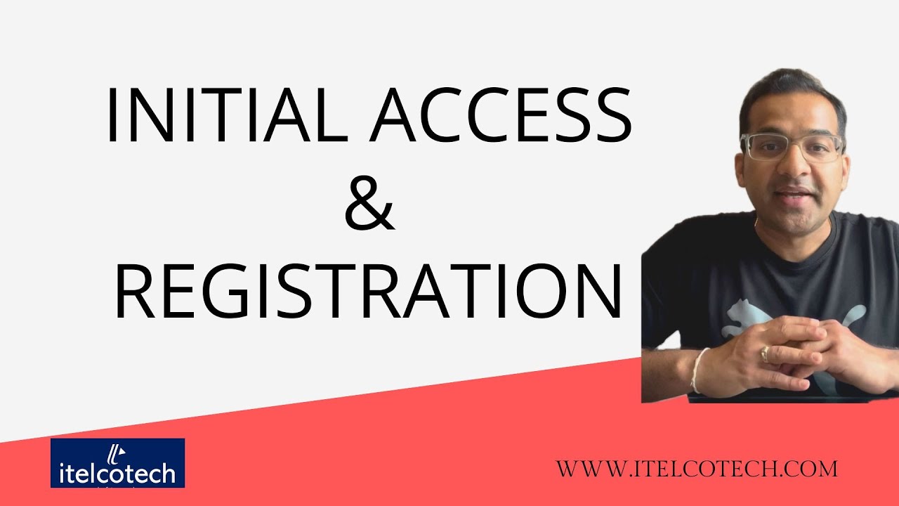 Initial access and Registration (Drive Test Simulation) - YouTube