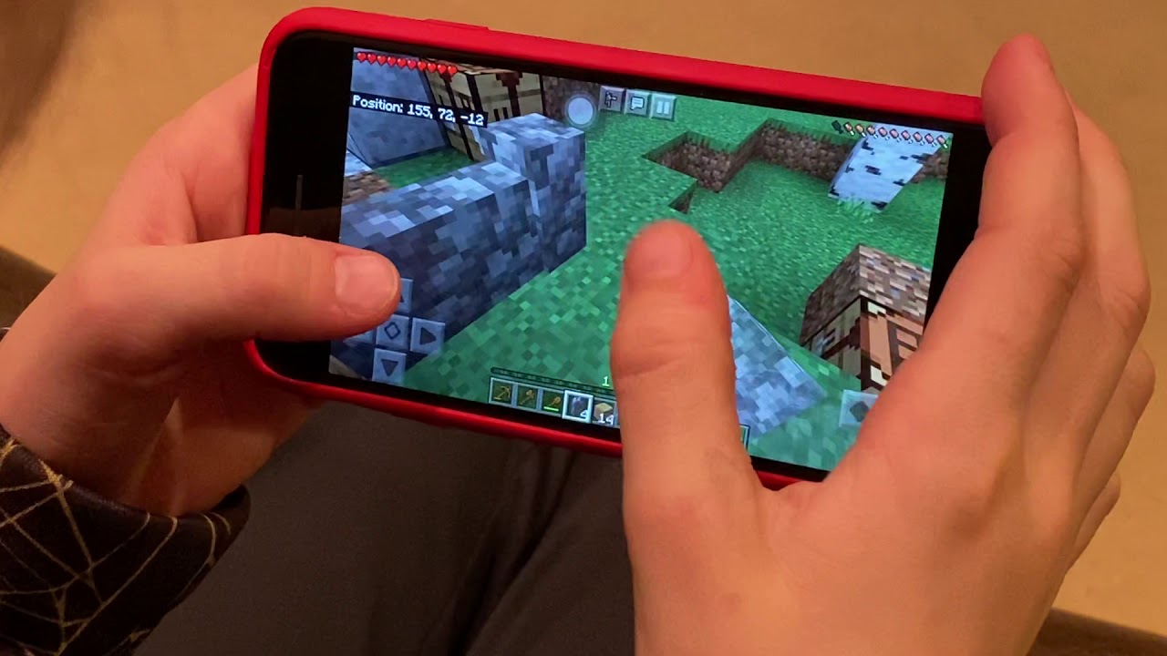 First part of Minecraft - beginner base - YouTube