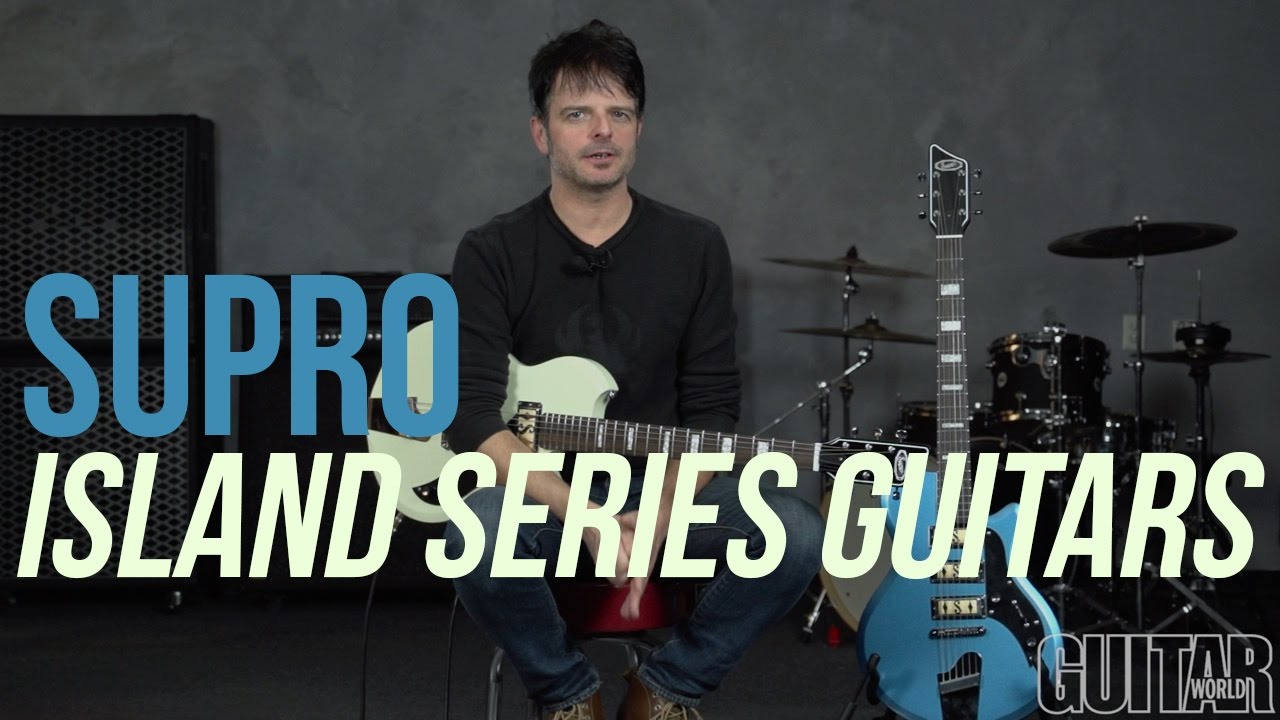 Supro Island Series Guitars - Westbury and Hampton - YouTube