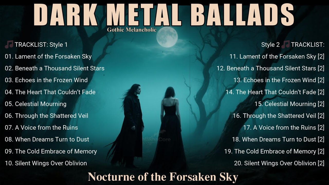 🔥 Dark Metal Ballads – Nocturne of the Forsaken Sky | Melancholic ...