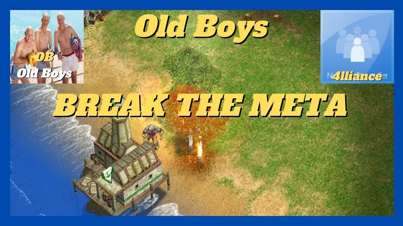 OLD BOYS IMAGINE FOREST FIRE | 4lliance vs OB Game 2 #aom #ageofempires ...