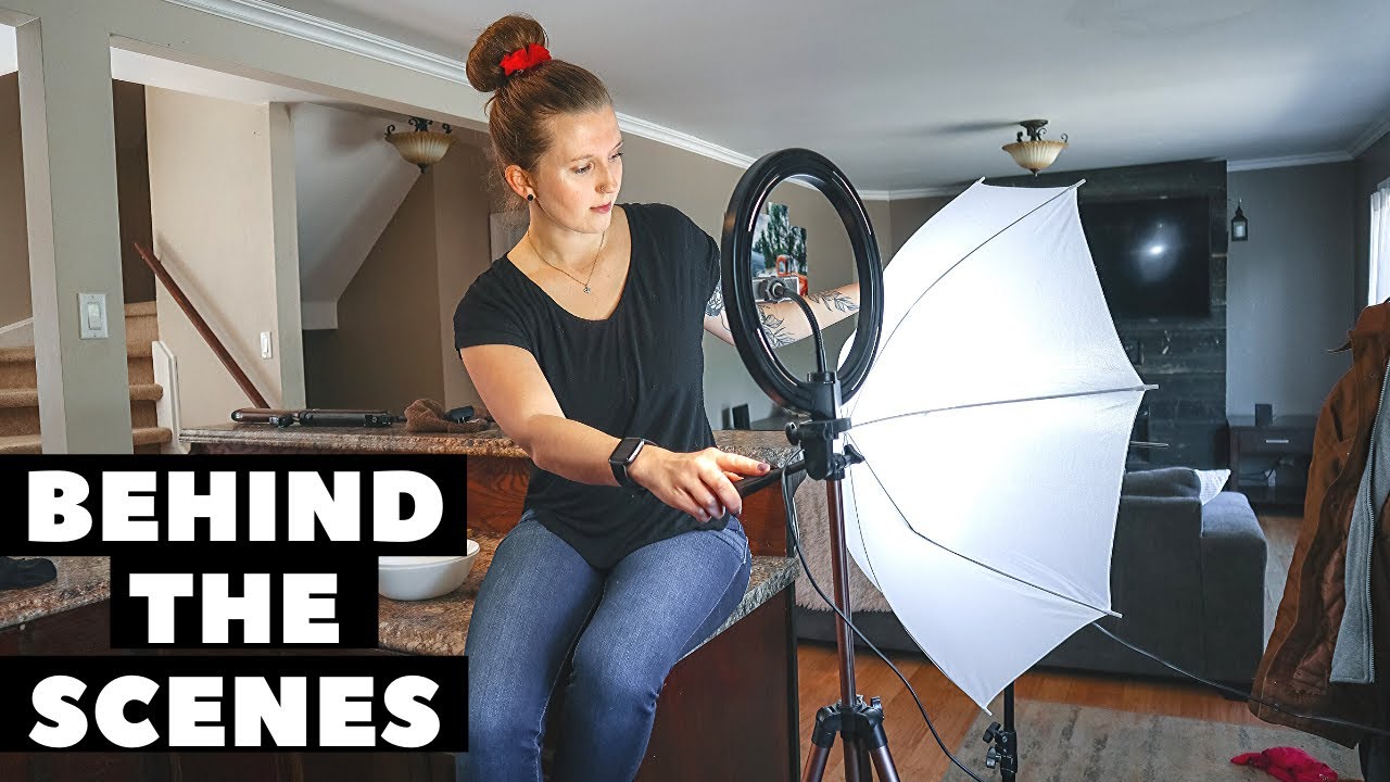 BEHIND THE SCENES of how I create my Instagram Posts - YouTube