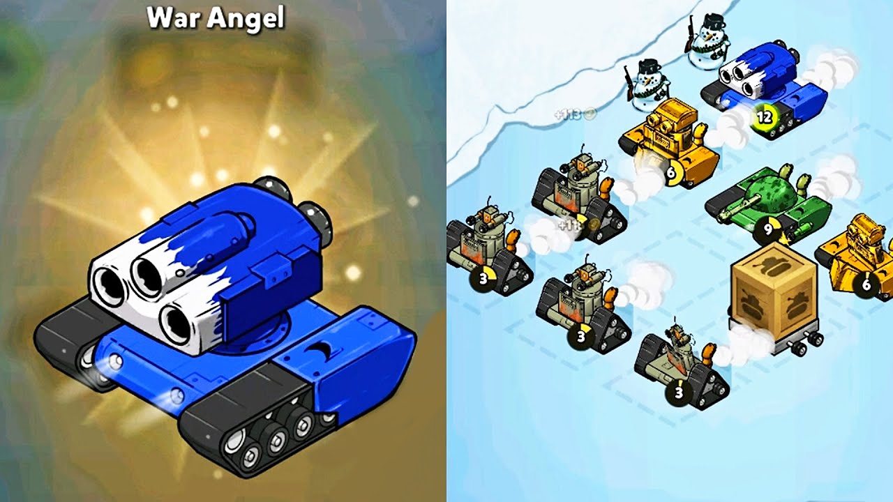 Merge Tanks - Army of Tanks! War Angel Tank | Android Gameplay - YouTube