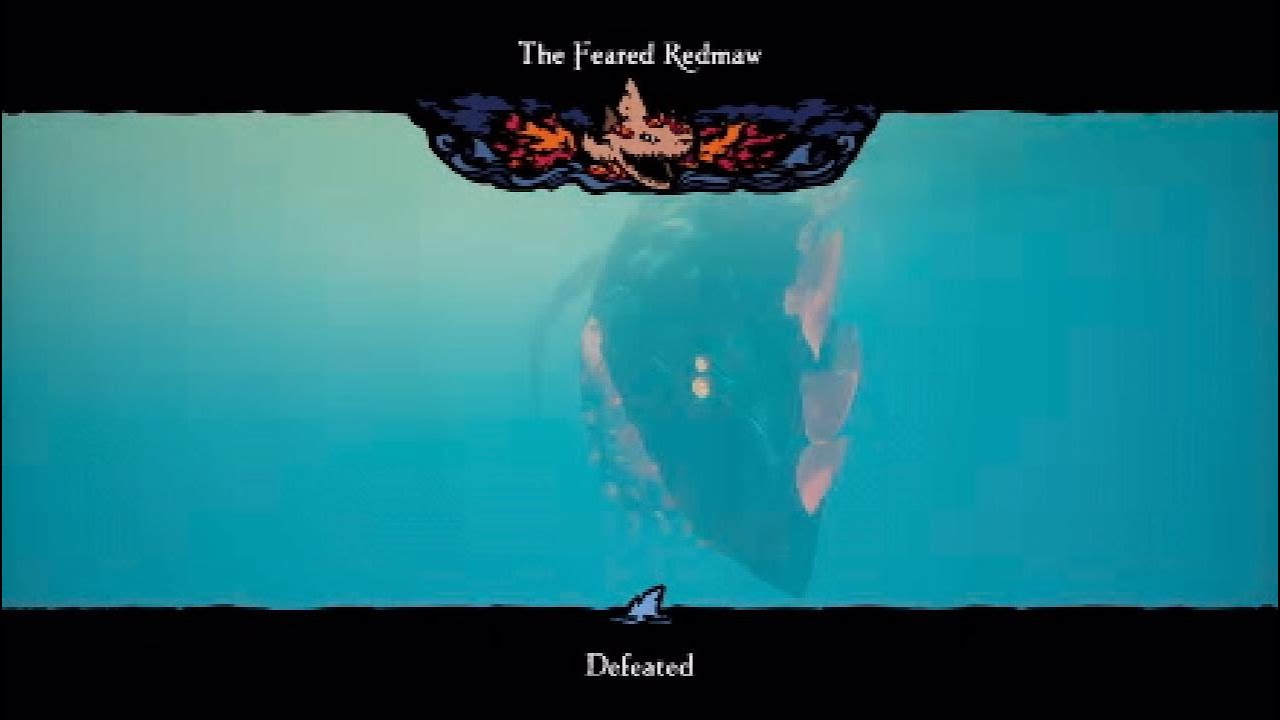 Sea of Thieves - Feared Redmaw Solo Sloop Kill #5 - YouTube