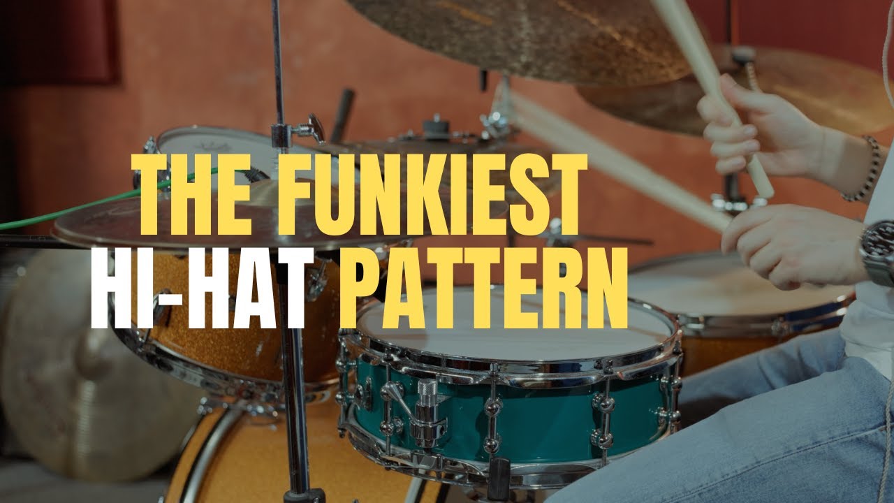 😮 Is This THE FUNKIEST Hi-Hat Pattern To Play? - Drum Lesson - YouTube