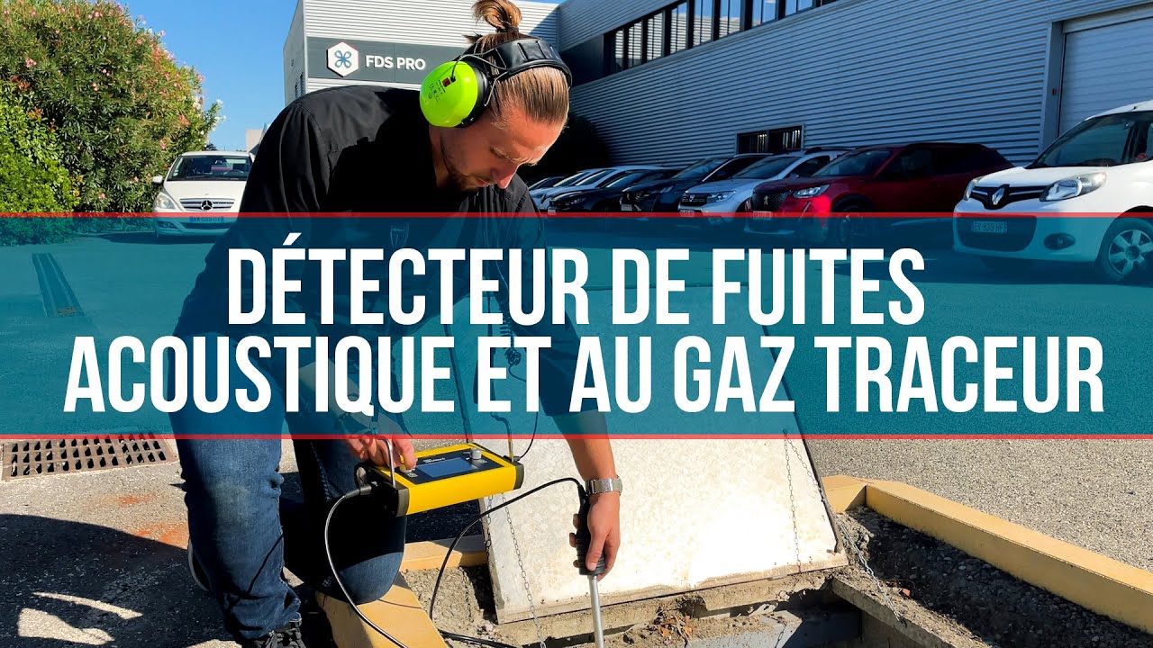 Démo produit - Détecteur de fuites acoustique et au gaz traceur LD6000 ...