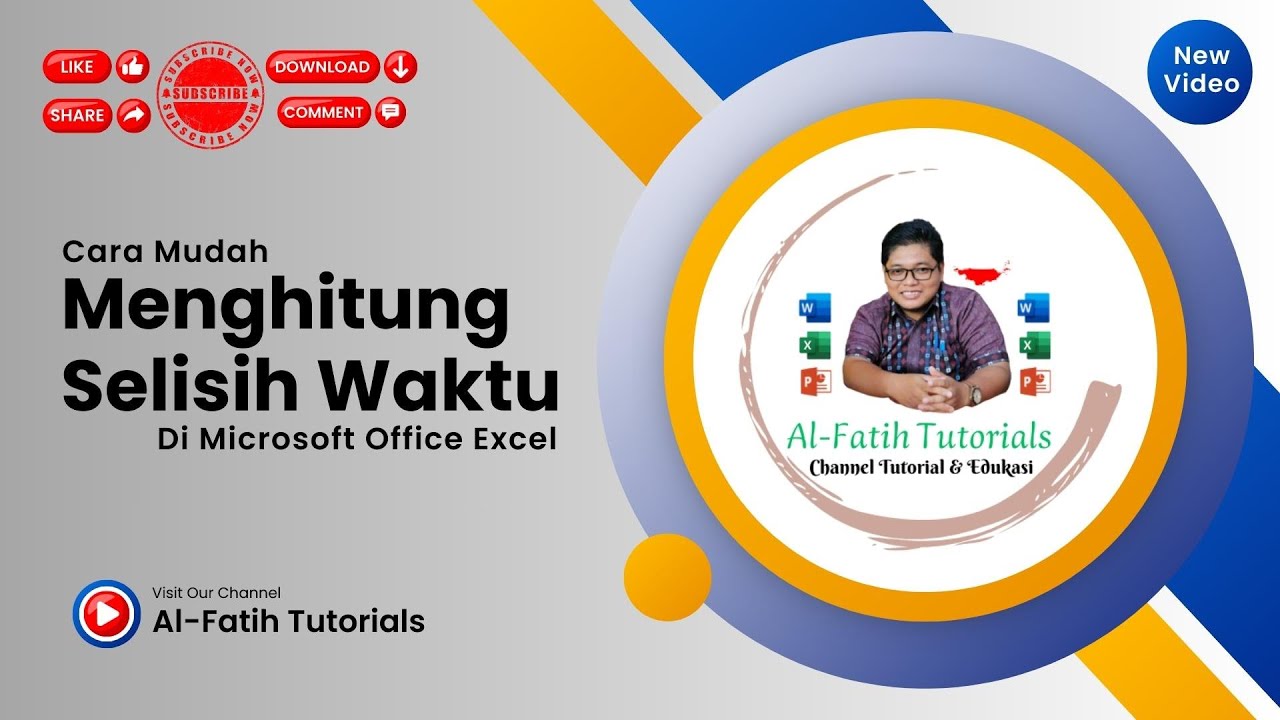 Cara Mudah Menghitung Selisih Waktu Excel Viral Formulaexcel Pintar Cara Otomatis Mudah