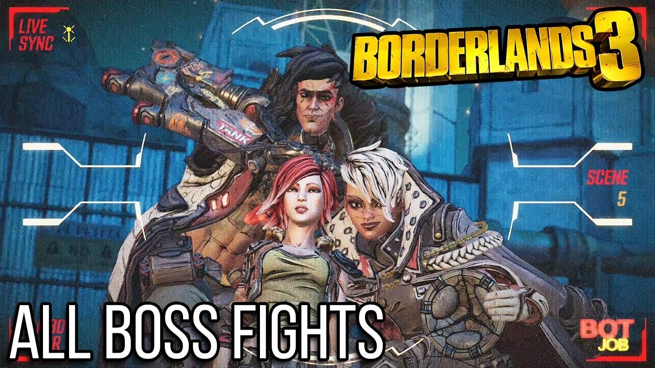 BORDERLANDS 3 All Boss Fights #Borderlands3BossFights - YouTube