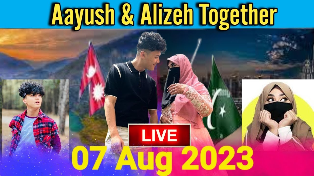 Aayush & Alizeh Jamali | Live Full HD Video in Hindi | 07 Aug2023 - YouTube