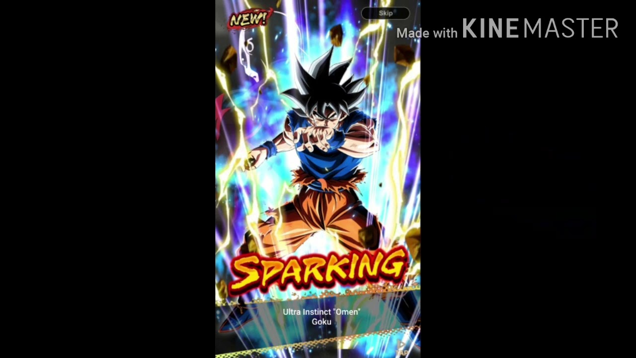 DB Legends Concept - SPARKING Ultra Instinct "Sign" Goku - YouTube