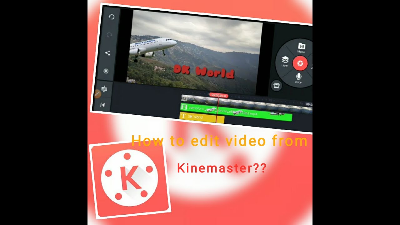 How to edit video from Kinemaster??🤠 - YouTube