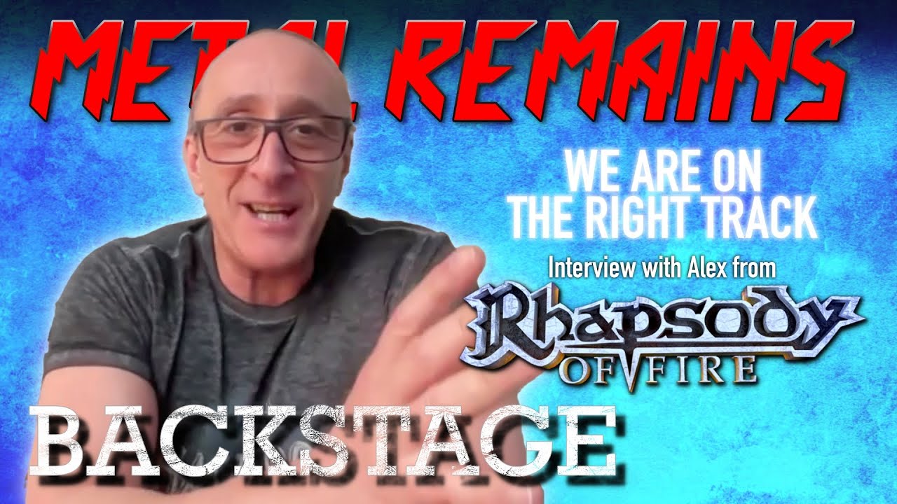 Interview with Alex Staropoli from Rhapsody Of Fire 🇮🇹 | BACKSTAGE ...