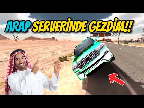 ARAP SERVERİNDA GEZDİM!! (CAR PARKİNG MULTİPLAYER!!!)