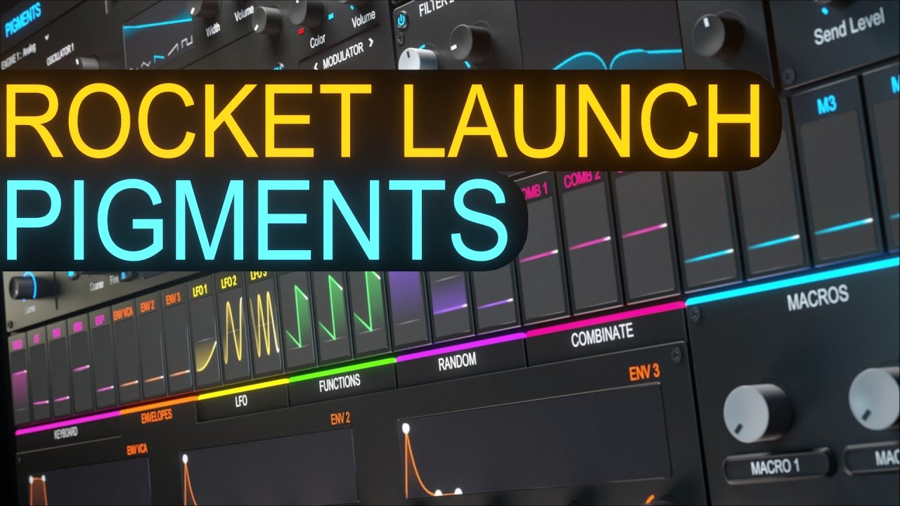 Rocket Launch FX Arturia Pigments 4 Sound Design Tutorial - YouTube