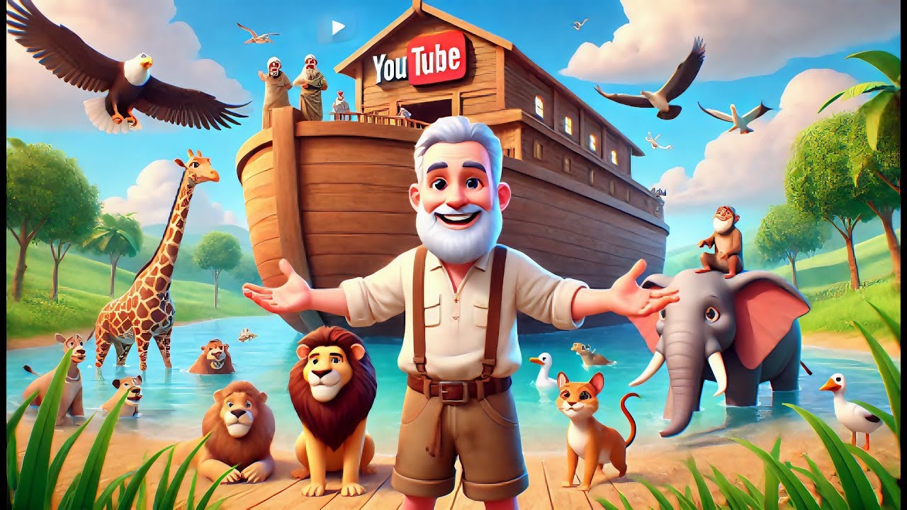 Story of Noah's Ark | AI Animation - YouTube