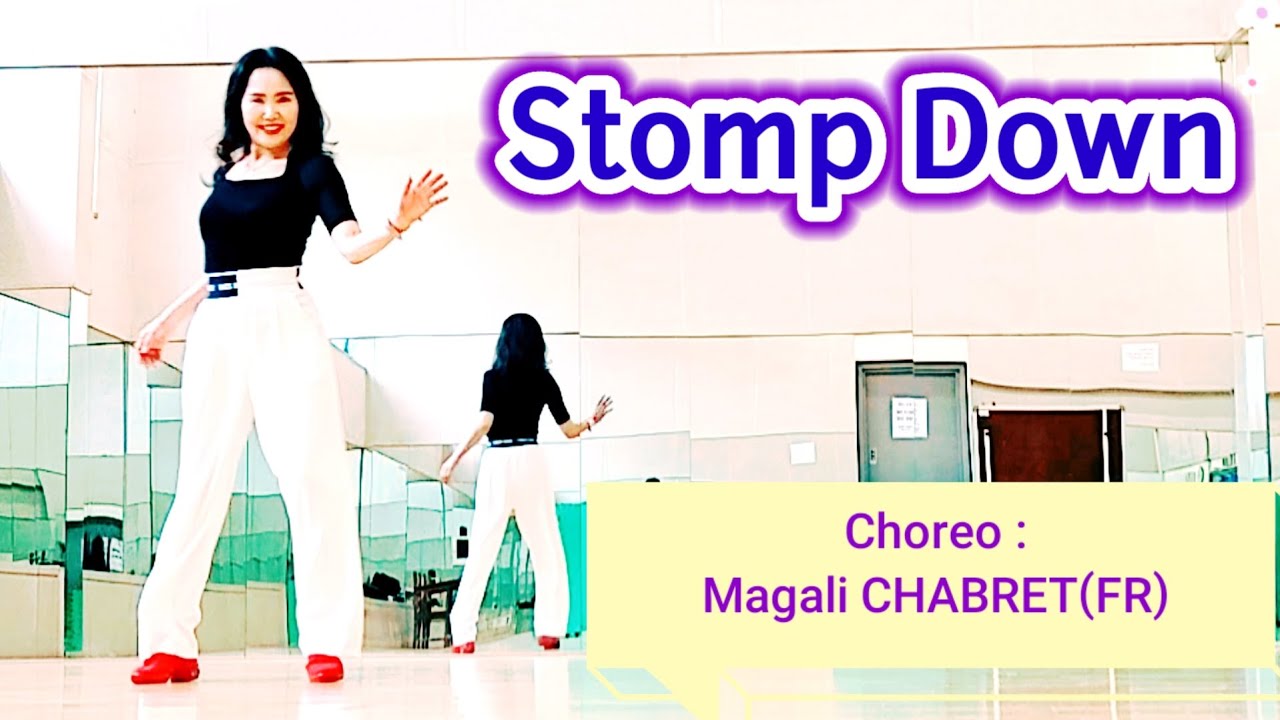 [SH LineDance] Stomp Down 스텀프다운 KLSF 대한생활체육연합회 - YouTube