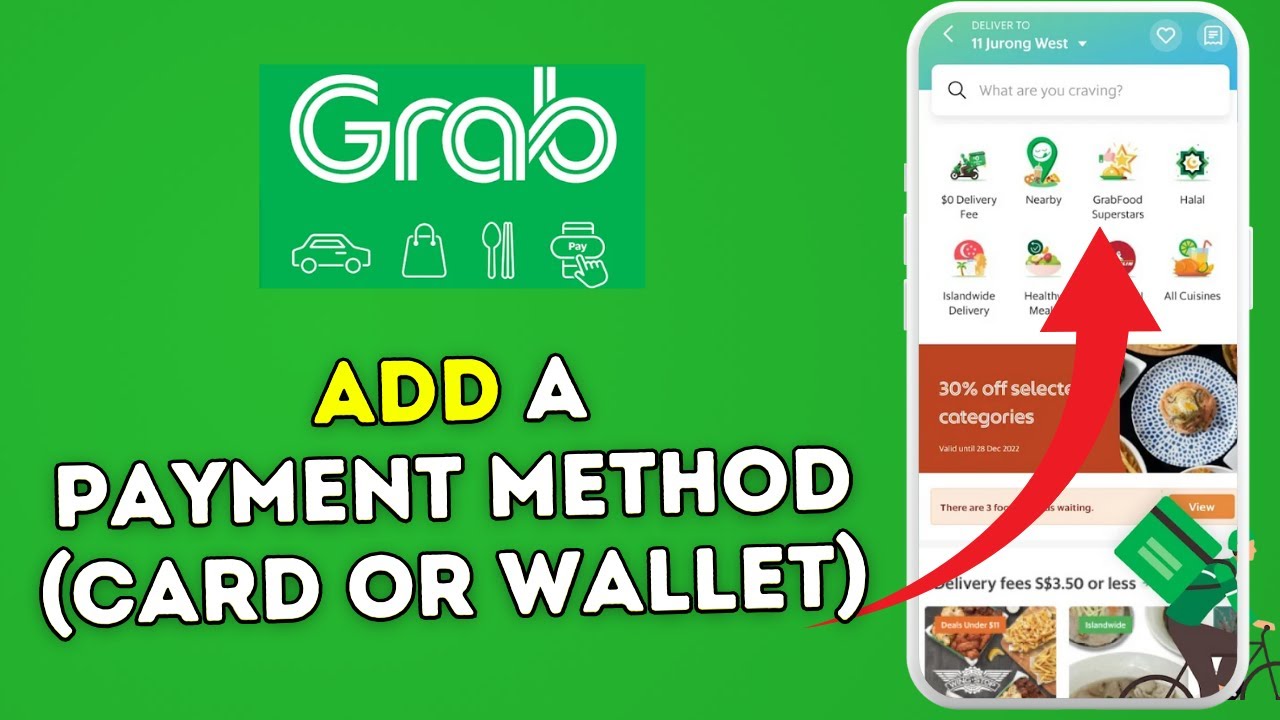 How to Add a Payment Method (Card or Wallet) in Grab 2025? - YouTube