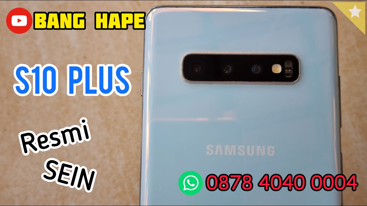 Layar Lengkung Favorit - Review Samsung Galaxy S10 Plus 128gb di Bang ...