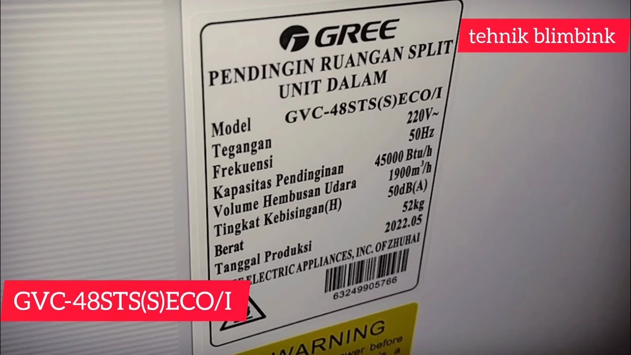 #297 AC Standing Floor 5 PK Terbaru dari GREE | Spesifikasi - YouTube