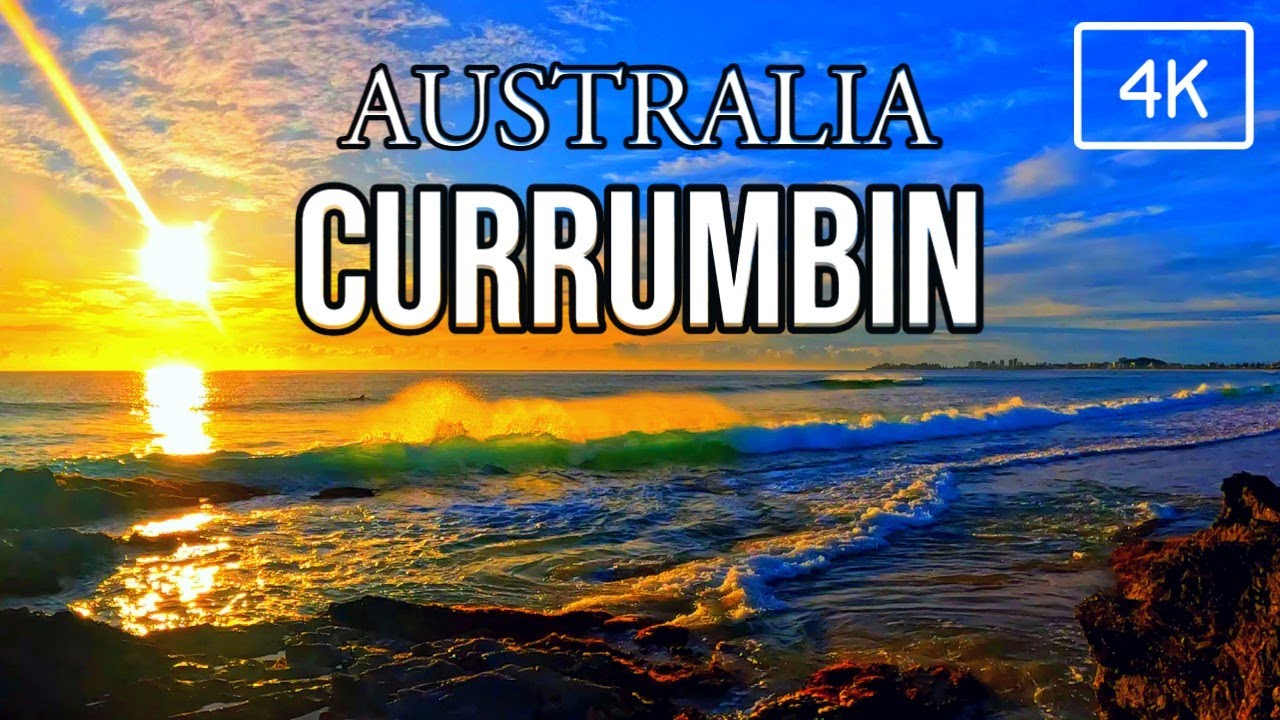 ULTIMATE Beach Walk | Sun Rising Over Horizon & Glassy Waves RELAX 4K ...