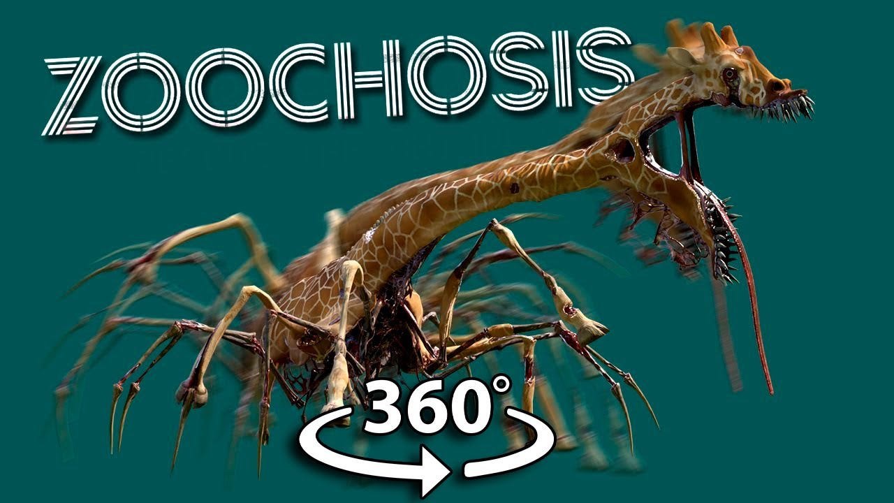 360º VR Zoochosis - ALL Animal Monsters MOVEMENT Animation Showcase ...