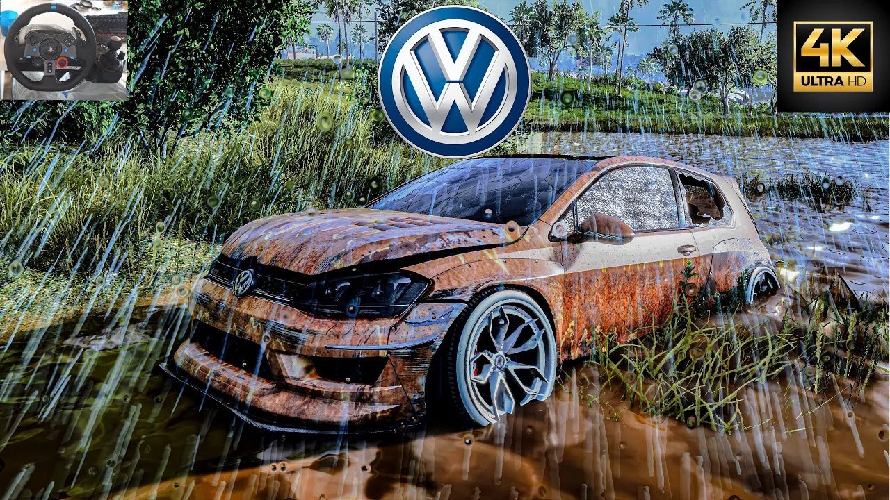 Rebuilding a Volkswagen Golf GTI Clubsport NFS HEAT LOGITECH G29 ...
