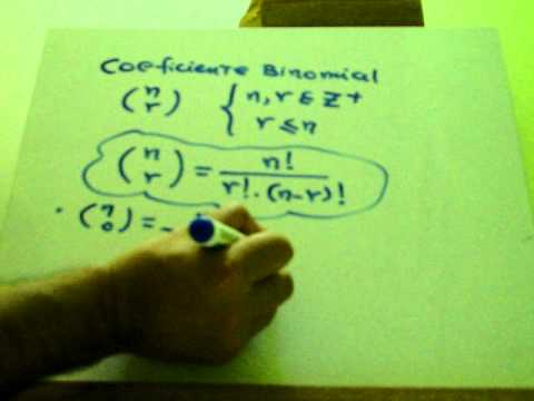 COEFICIENTE BINOMIAL - YouTube