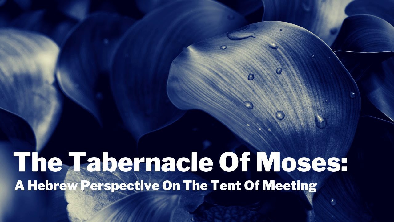The Tabernacle Of Moses: A Hebrew Perspective On The Tent Of Meeting ...