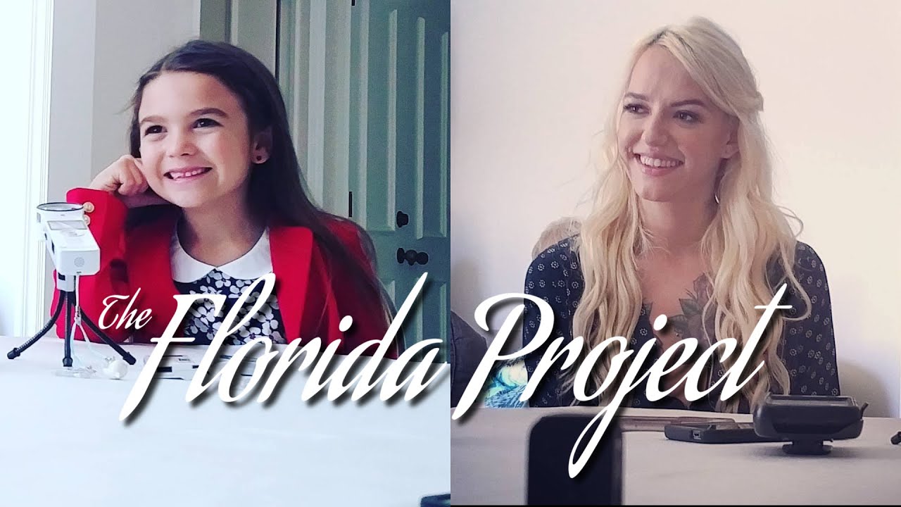 THE FLORIDA PROJECT movie talk with Brooklynn Kimberly Prince & Bria ...