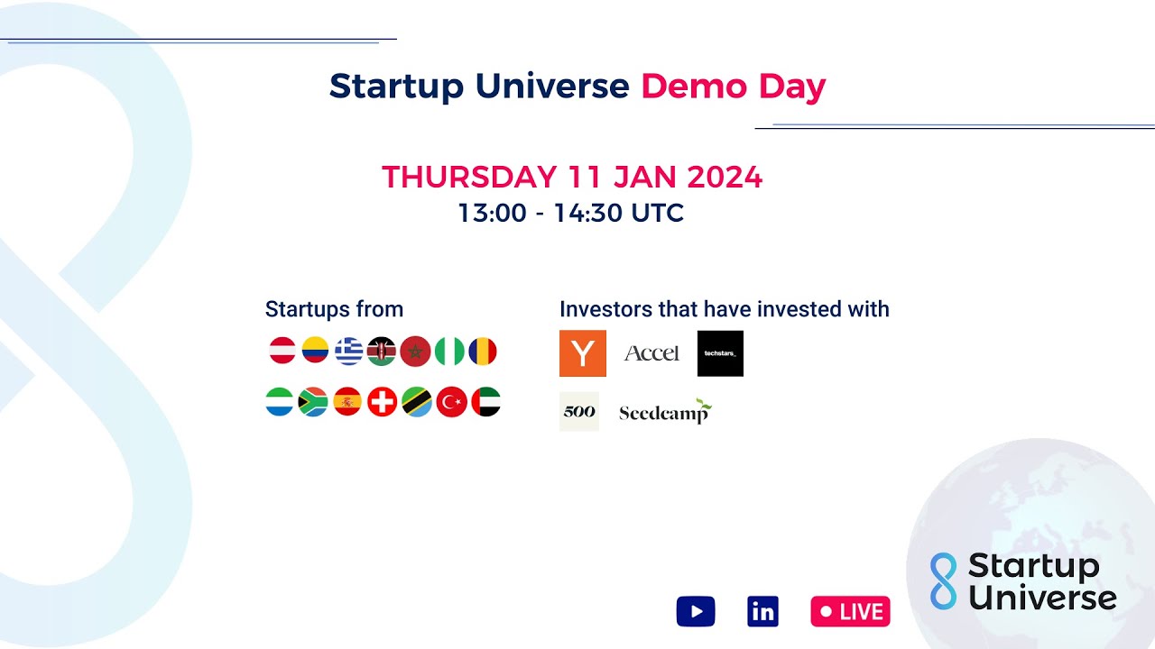 Demo Day - Startup Universe 2023-Startup pitching-2 - YouTube