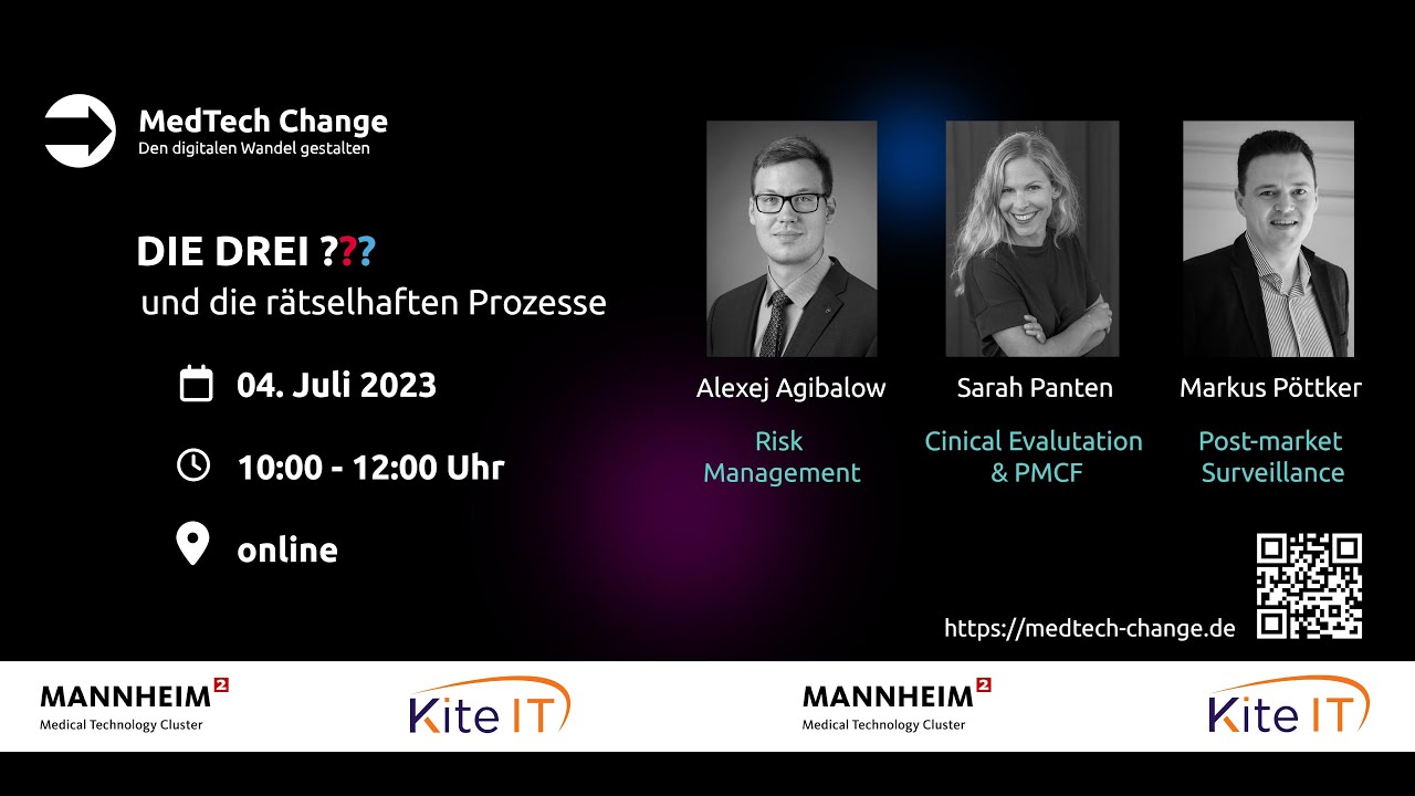 MedTech Change Expert Table 2023: DIE DREI ??? und die rätselhaften Prozesse - YouTube