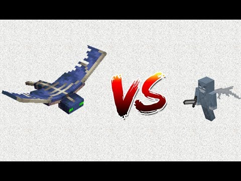 Phantom vs Vex - Minecraft Mob Battle - YouTube