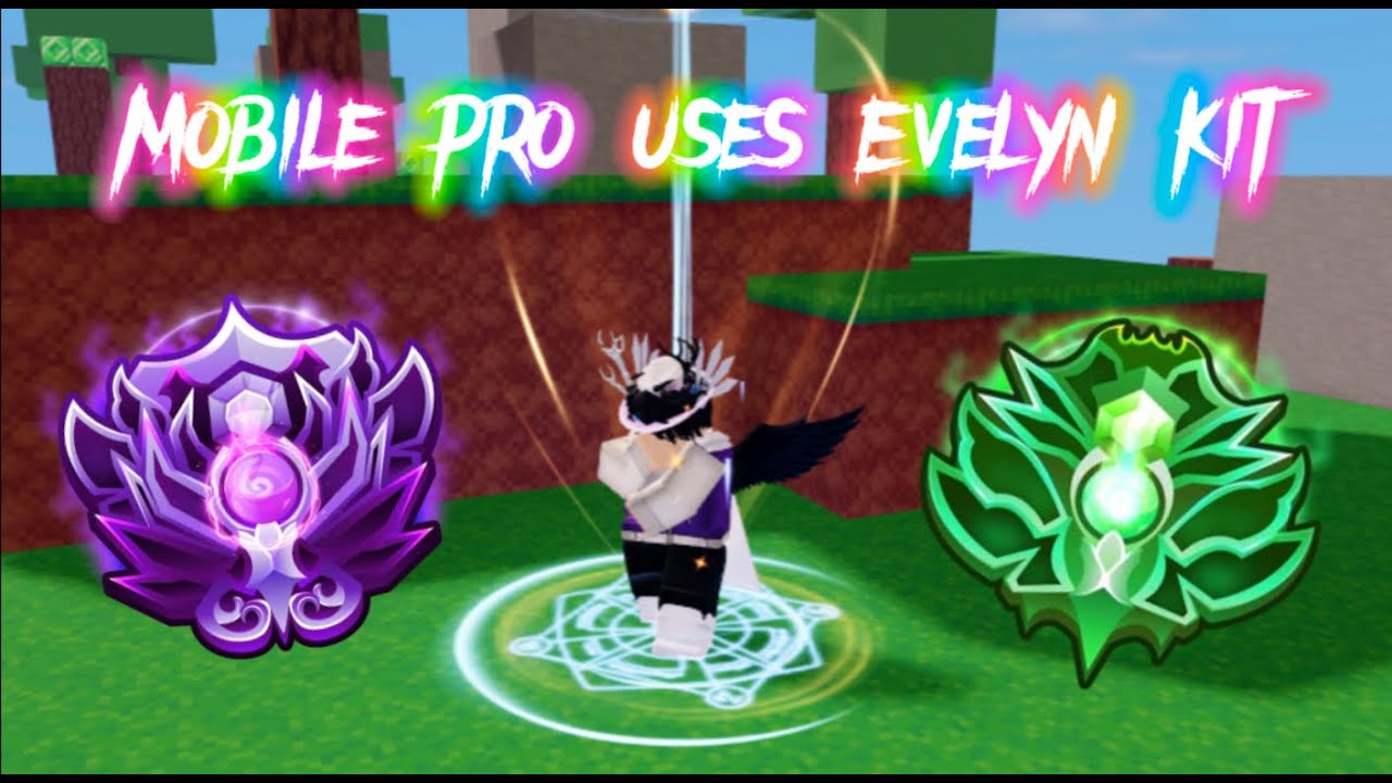 Mobile pro uses Evelyn kit (ROBLOX BEDWARS) - YouTube