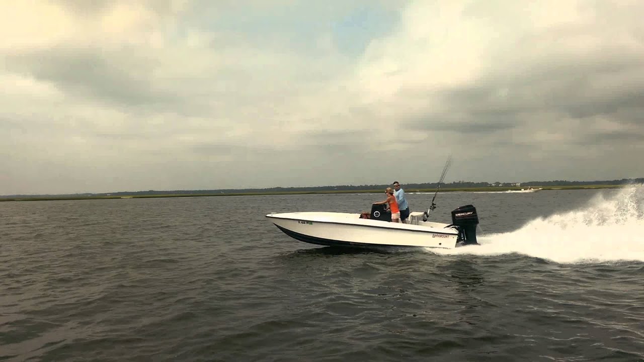 Sea trials for the 21 foot Paramount - YouTube