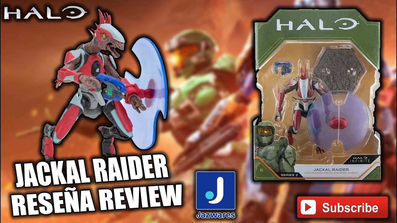 JACKAL RAIDER HALO INFINITE JAZWARE FIGURAS 3.75 ESCALA 1:18 RESEÑA ...