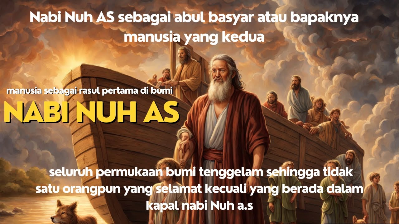 kisah nabi nuh as rasul pertama di bumi peringatan kepada kaumnya ...
