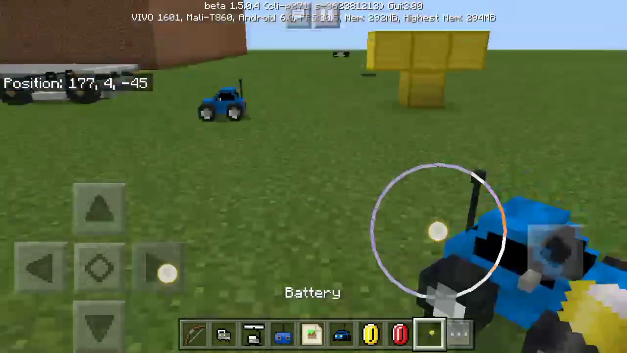 Rc mod on minecraft and car - YouTube