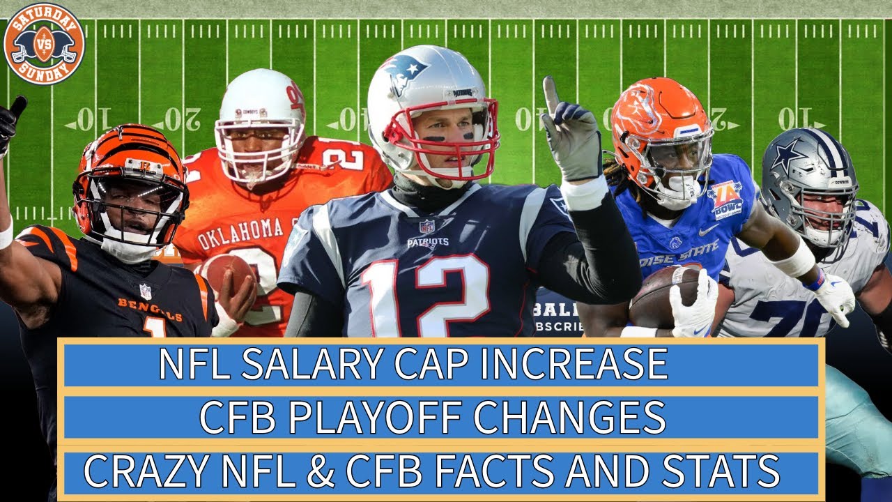 The Salary Cap Boom, CFP Changes 2025 & The Craziest NFL/NCAA Football ...
