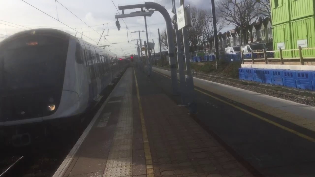 TfL rail class 345 passing at west ealing - YouTube
