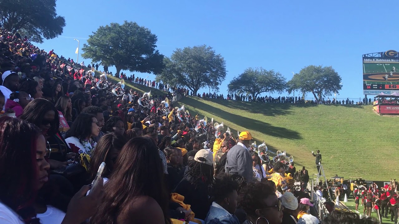 5421 Grambling State University Band Grambling Homecoming 2019 - YouTube